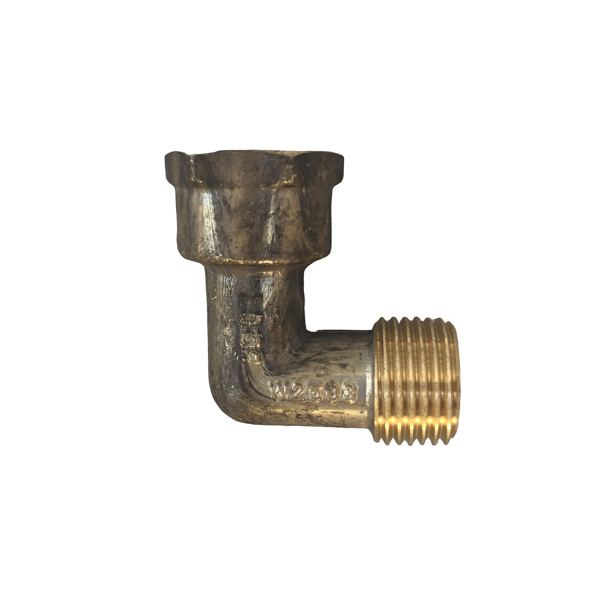 Brass Elbow 1/2" F-M (15mm) – dk-stainless